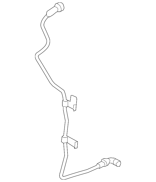 Genuine OEM Ford Part - Hose & Tube Assembly 8C3Z-6A664-B | Genuine OEM ...