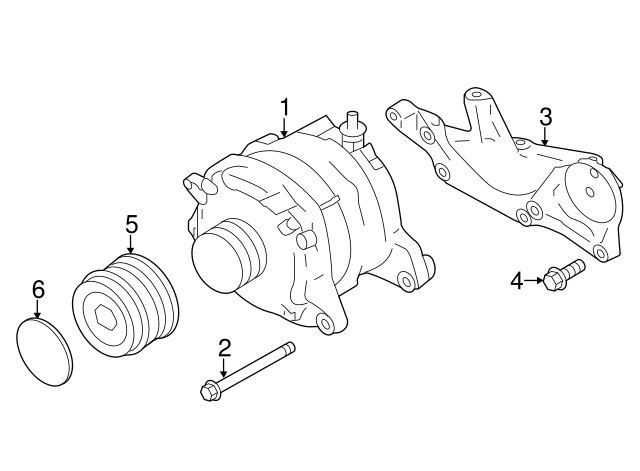 23700AB000 - 2017-2018 Subaru Forester Alternator Assembly 2.5L ...