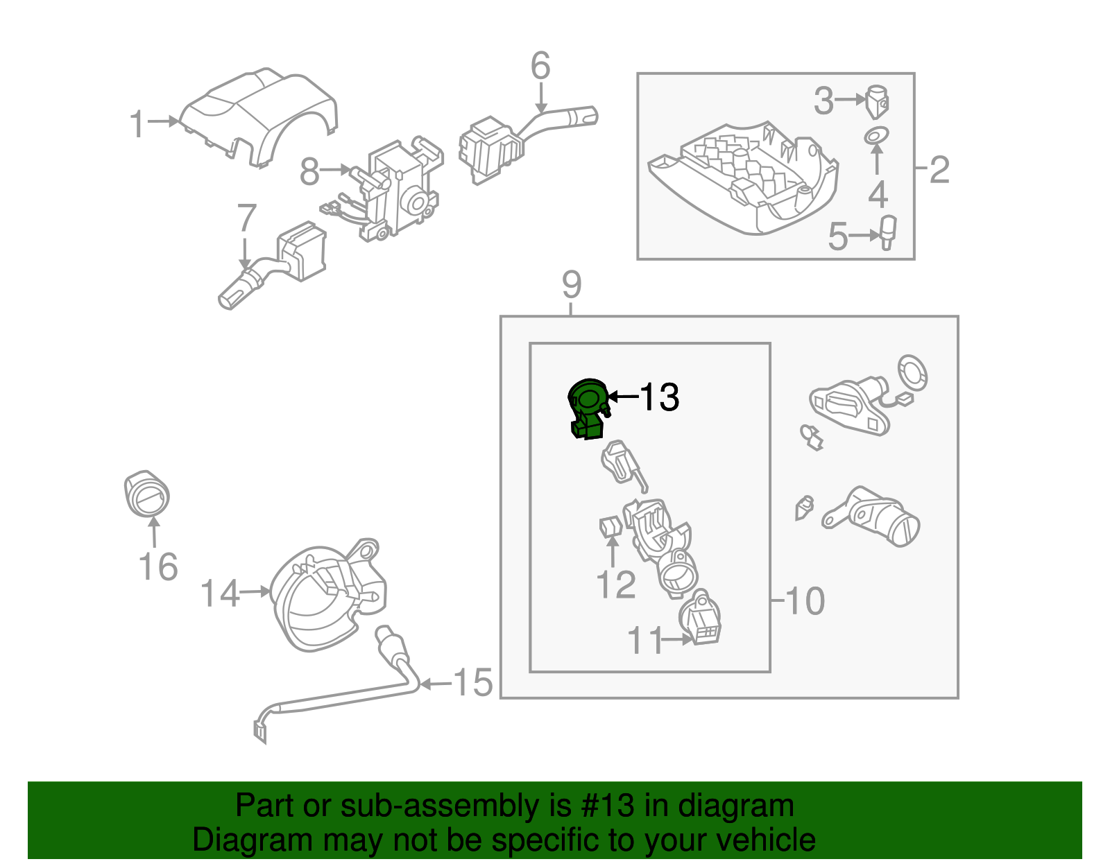 GK2A-66-938 - 2003-2011 Mazda - Ignition Immobilizer Module | Mazda ...