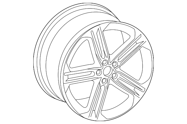 2020-2021 Audi Wheel, Alloy 4N0-601-025-AA | AUDI HENDERSON