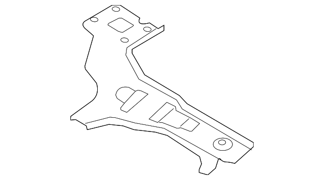 2009-2020 Nissan 370Z Lock Bracket 625E4-1EA0A | Team Nissan Inc.