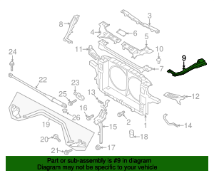 2009-2020 Nissan 370Z Side Support 62521-1EA0A | Sullivan Brothers Nissan