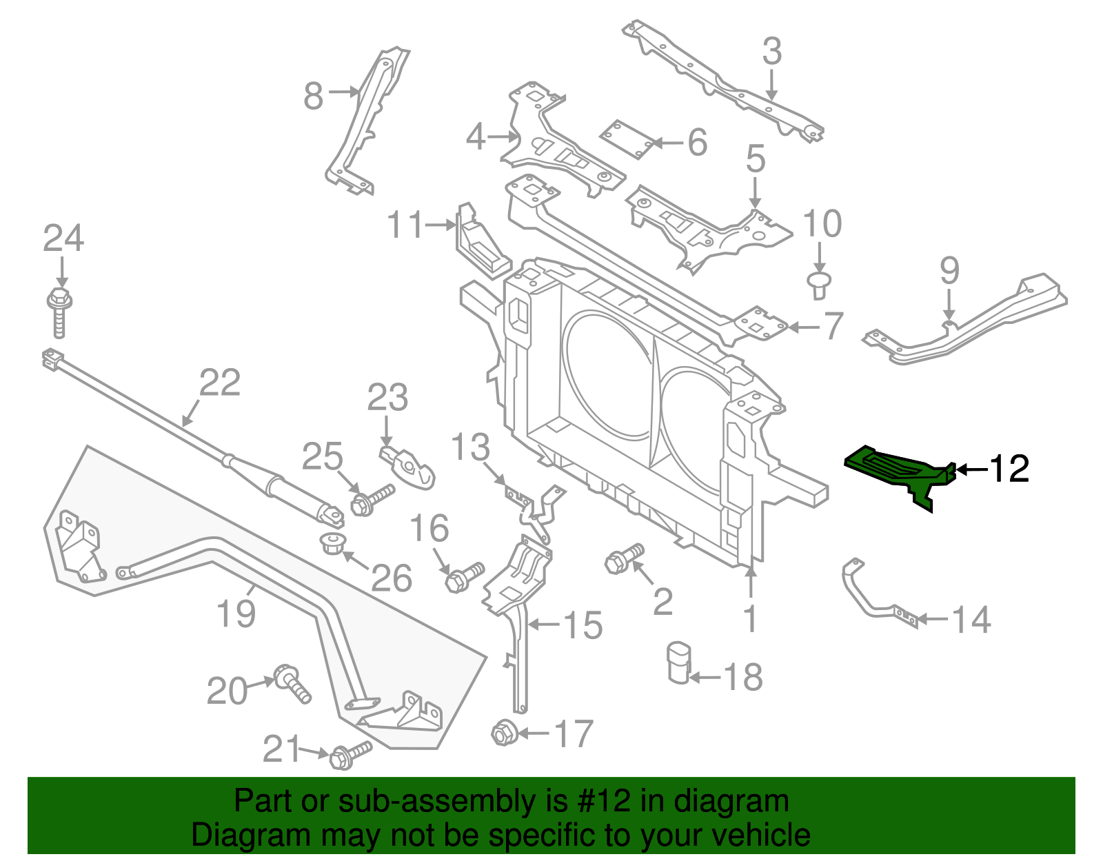 2009-2020 Nissan 370Z Lamp Bracket 62565-1EA0A | Ziegler Nissan of ...