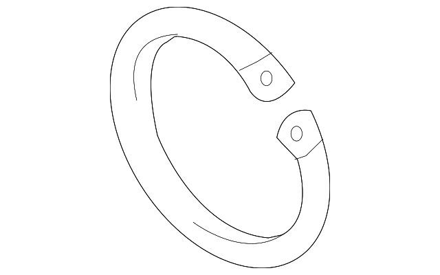 2015-2024 Porsche Axle Assembly Retainer Clip 955-332-125-00 | Sunset ...