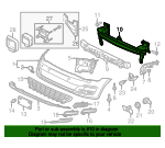 5GM-807-109-AE - Impact Bar 2015-2021 Volkswagen | Volkswagen Parts Catalog