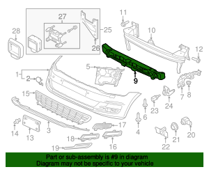 2015-2019 Volkswagen Absorber 5GM-807-248-C | vwpartscente
