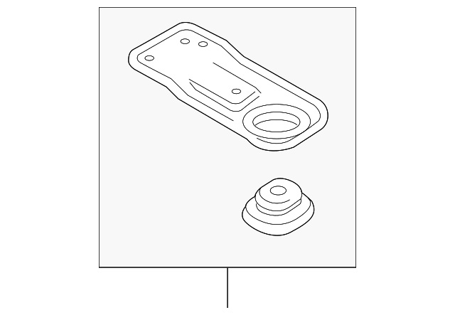 Genuine OEM Ford Part - Upper Bracket JR3Z-8A193-A | Genuine OEM Ford ...