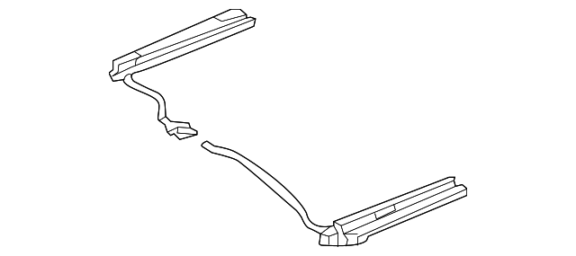 000-780-01-75 - Sunroof Guide Jaw 2010-2018 Mercedes-Benz | Mercedes ...