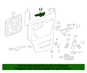 9077220400649051 - Switch Bezel 2019-2024 Mercedes-Benz | Mercedes-Benz ...