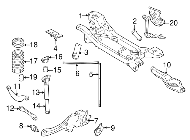 30714349 - Shock Mount - 2004-2013 Volvo | Volvo OEM Parts Direct
