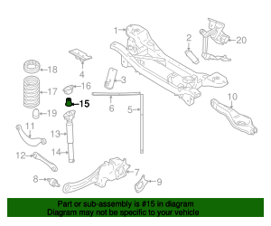 30714349 - Shock Mount - 2004-2013 Volvo | Volvo OEM Parts Direct