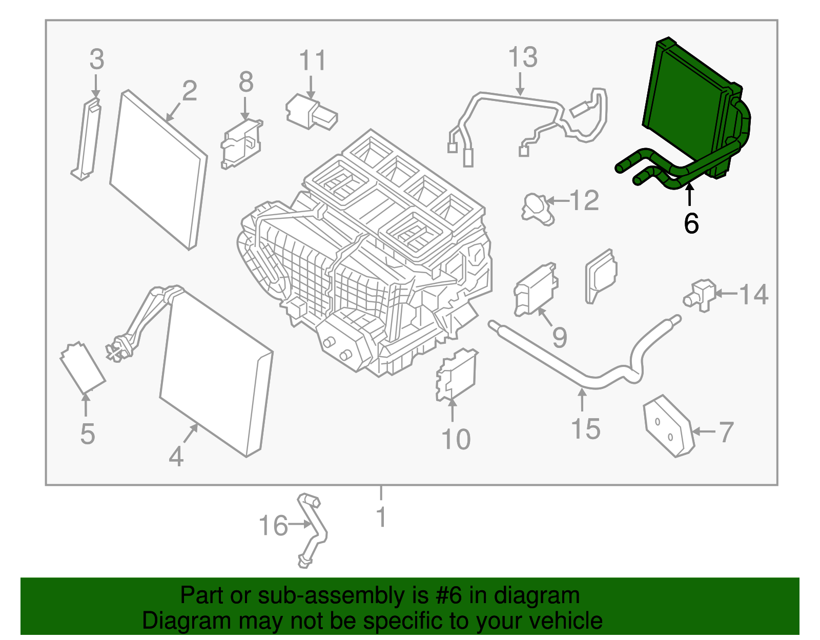 2019-2023 Nissan Maxima Heater Core 27140-3TA1B | Nissan Parts ...