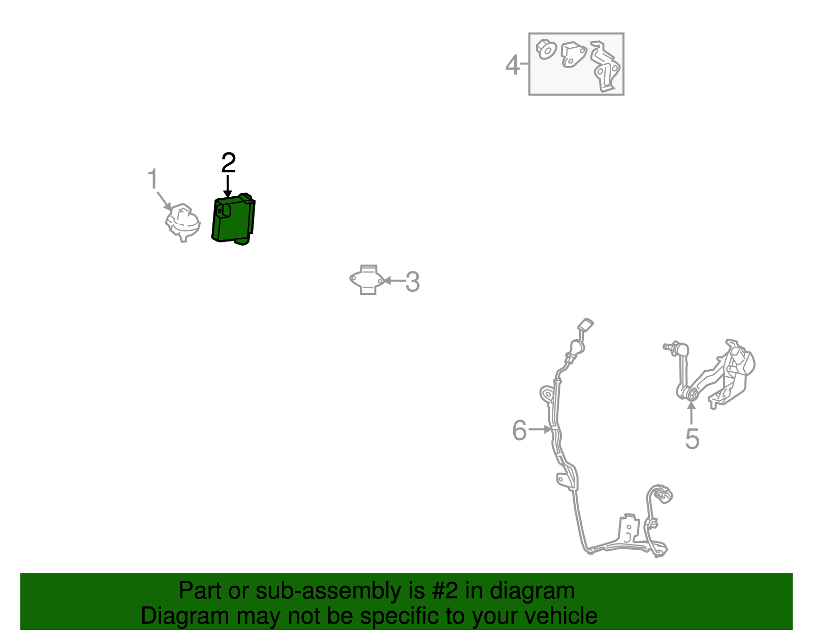 89243-53010 - 2014-2015 Lexus - Control Module | My L Parts