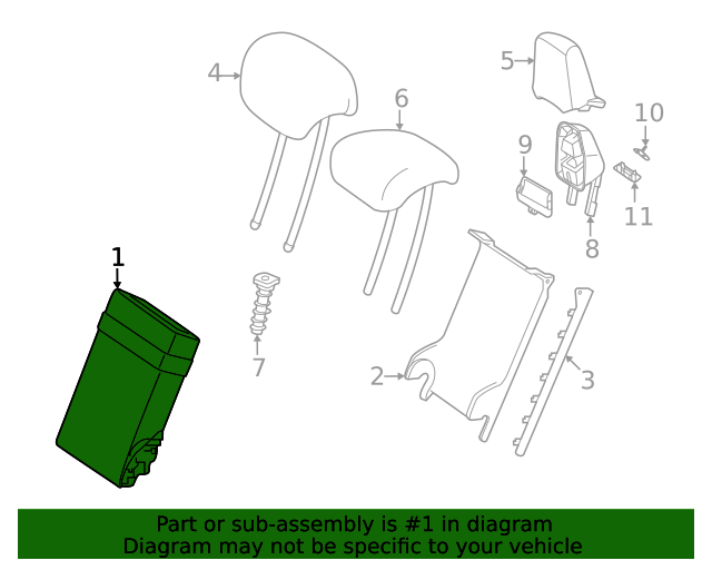 177-970-09-00-8V58 - Armrest Assembly 2019-2021 Mercedes-Benz ...