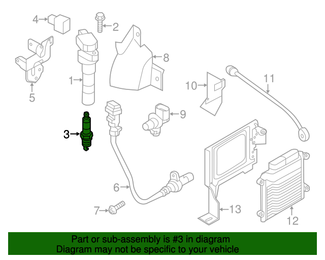Genuine Spark Plug for 2011-2019 Hyundai | Part# 18849-09085 | Hyundai ...