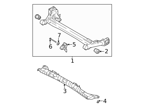 Rear Suspension for 2023 Hyundai Elantra | Hyundai OEM Parts Direct