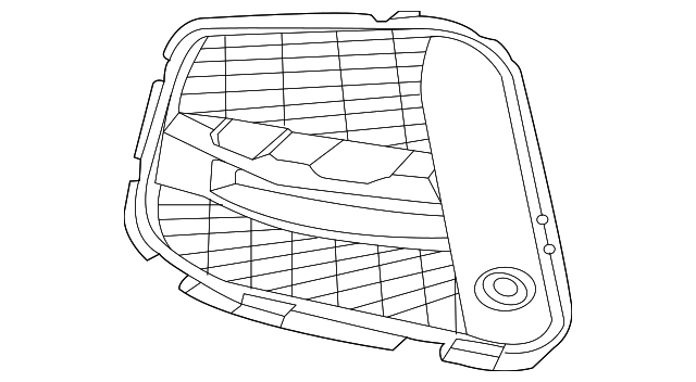 Genuine BMW 51-11-8-497-246 | Fog Lamp Bezel - Right | FREE Shipping on ...