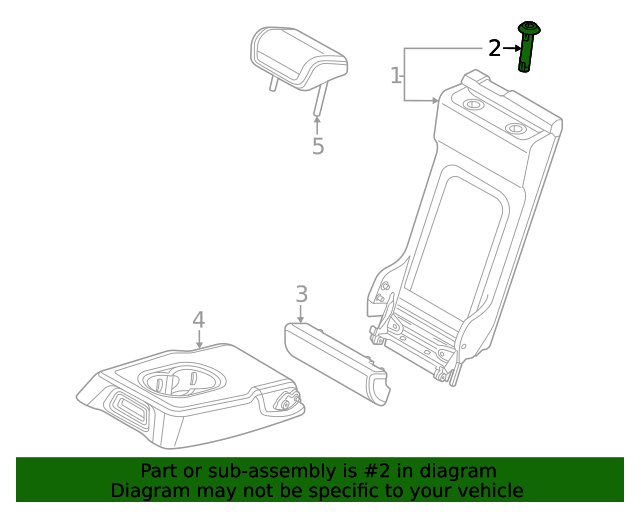 8Y0-886-919-A-VH9 - Headrest Guide 2022-2024 Audi | AutoNationParts.com