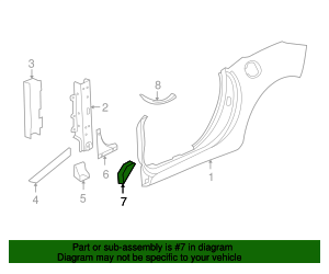 2006-2010 GM Deflector 15292924 | GMPartsDirect.com