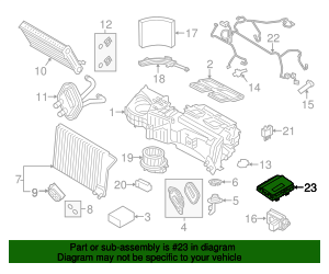 64119874189 - 2014-2024 BMW HVAC Control Module (64-11-9-874-189) | BMW ...