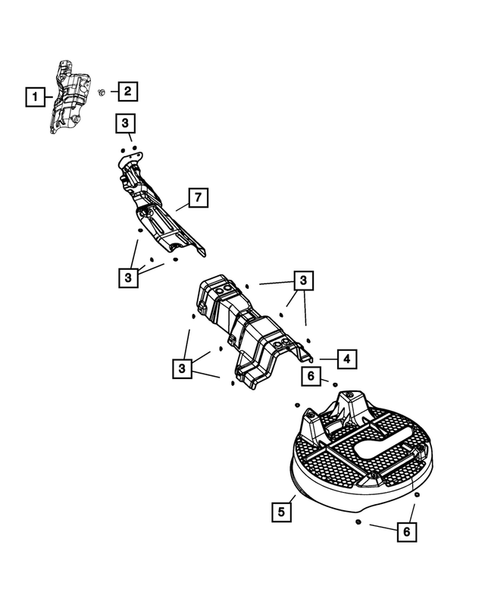 Exhaust System for 2017 Dodge Journey | Mopar eStore