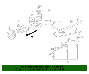 Genuine BMW 32-42-1-745-532 | Power Steering Pump Mount Bolt | FREE ...