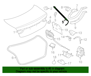 2016-2023 Jaguar XF Support Cylinder T2H19922 | OEM Parts Online