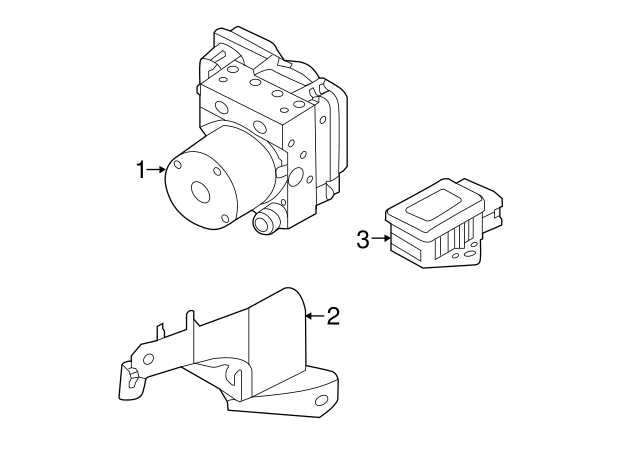 2017-2019 Kia Cadenza Modulator Valve 58920-F6010 | TascaParts.com