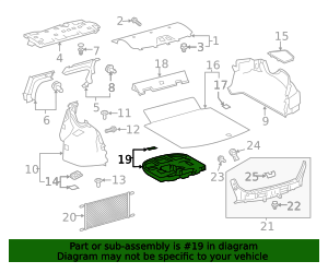 64779-06210 - Spare Cover - 2018-2021 Toyota | OEM Genuine Toyota Parts