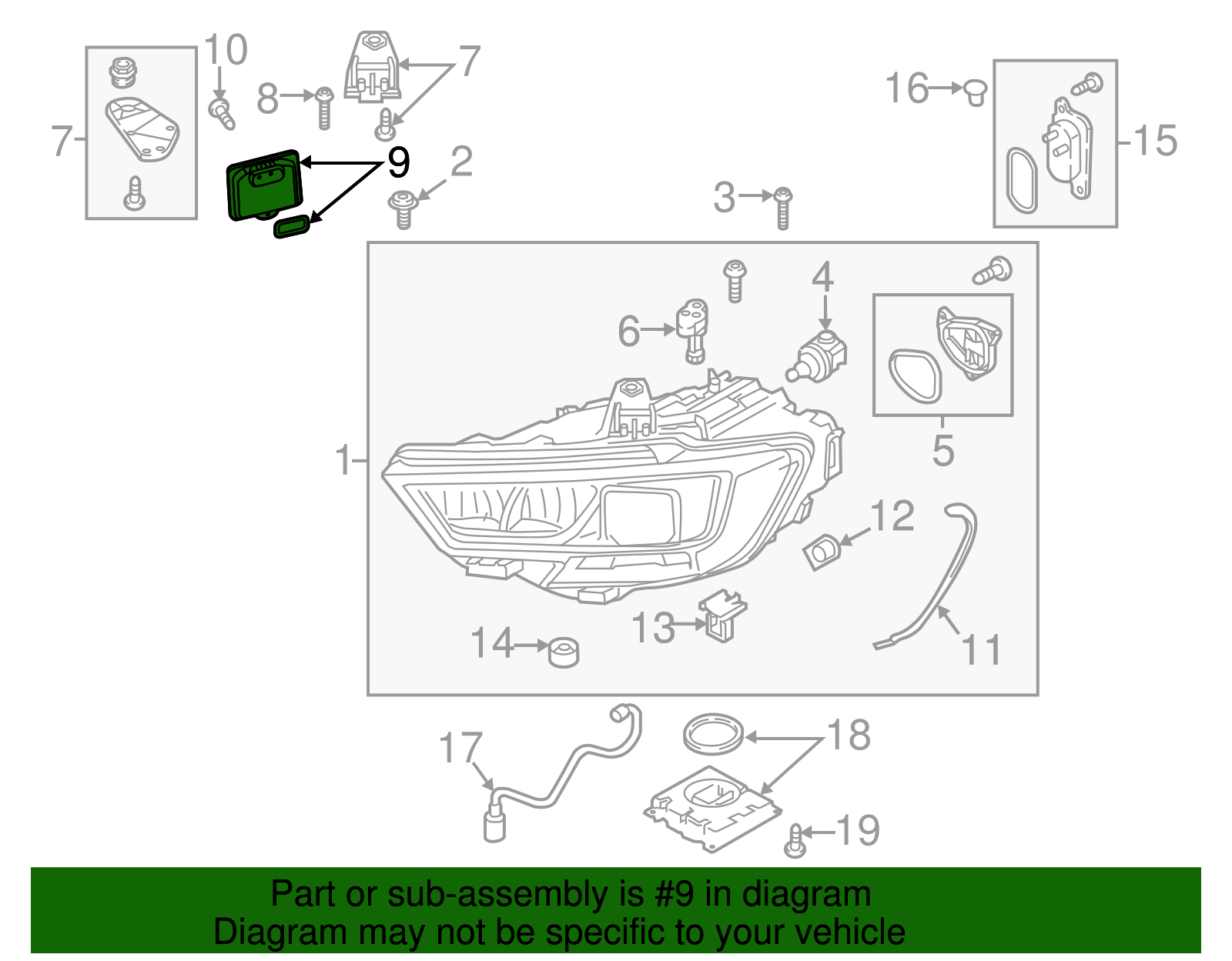 2017-2020 Audi Control Module 8S0-907-397-D | Retail Performance Auto Parts
