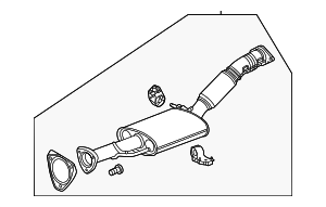 Muffler 60009397 GM | GMPartsDirect.com