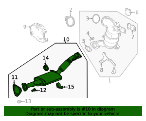 Muffler 60009397 GM | GMPartsDirect.com