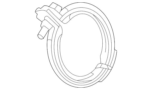 55513359 - Exhaust Pipe Clamp 2020-2024 GM | AutoNationParts.com