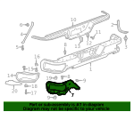 2020-2025 GM Bumper Bracket 84988895 GM | GMPartsDirect.com
