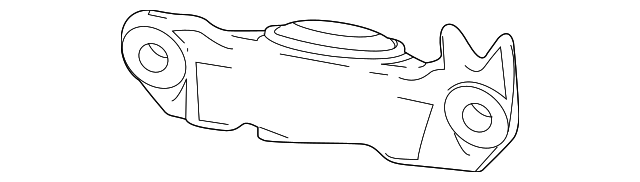 2010-2019 GM Rear Driver Side Upper Shock Absorber Mount 39112228 GM ...