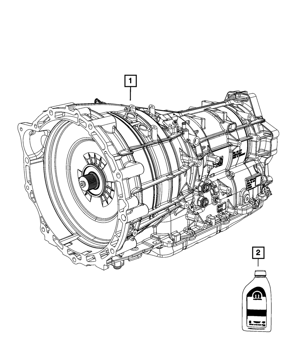 2022-2024 Jeep Grand Cherokee 8 Speed Transmission 68338289AE | My ...