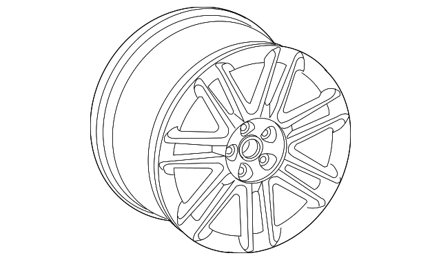 4F0-601-025-AL - Wheel, Alloy 2007-2011 Audi | Audi OEM Parts