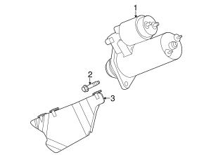 2008-2016 GM Starter 12644788 GM | GMPartsDirect.com