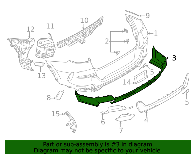 Genuine BMW 51-12-9-880-370 | Lower Bumper | FREE Shipping on Most ...