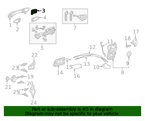 69217-0R160 - Exterior Door Handle Cover - 2019-2024 Toyota ...