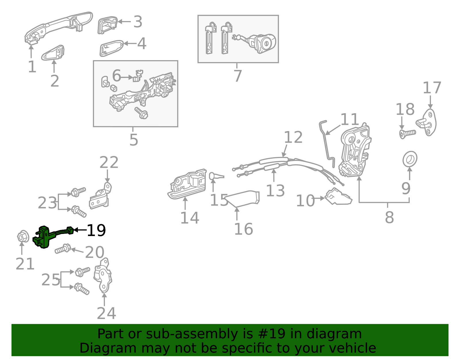 2020-2022 Toyota Highlander Door Check 68620-0E090 | OEM Parts Quick