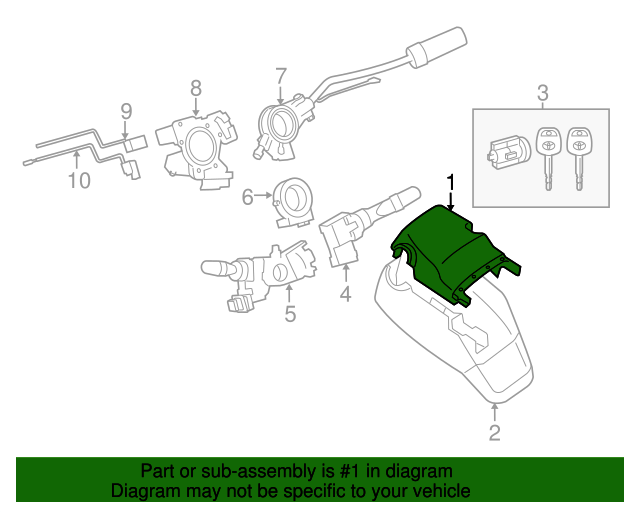 2007-2021 Toyota Tundra Upper Shroud 45286-0C061-C0 | Toyota Parts Center