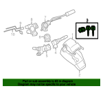 2016-2023 Toyota Ignition Lock Cylinder 69057-04090 | Toyota Parts Center