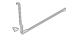 4H0-837-718-B - Door Weather-Strip 2011-2018 Audi | Audi OEM Parts
