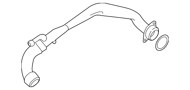 11537649300 - 2015-2016 BMW Engine Coolant Hose (11-53-7-649-300) | BMW ...