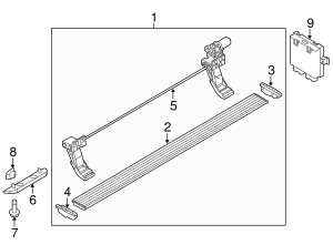 2009-2014 Ford F-150 Running Board 9L3Z-16490-D | TascaParts.com