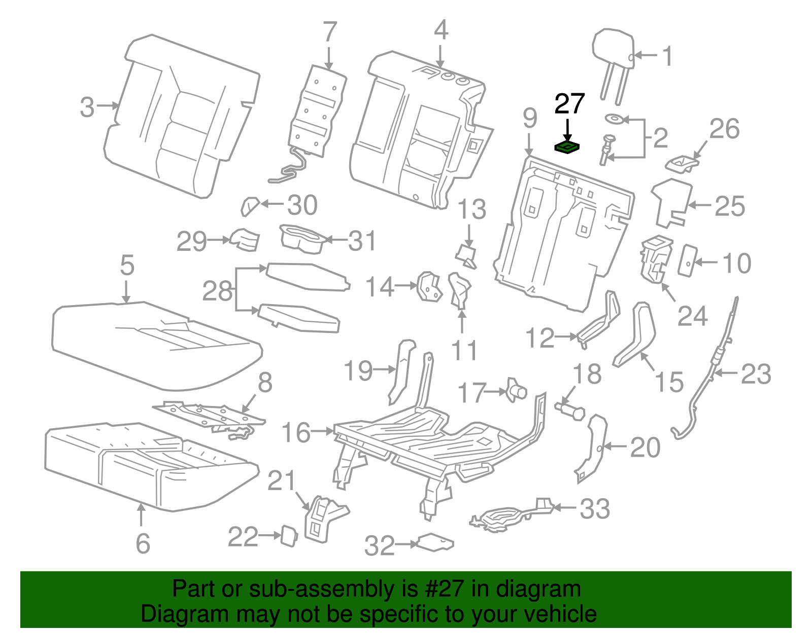 2018-2024 GM Retractor Bezel 84384235 GM | GMPartsDirect.com