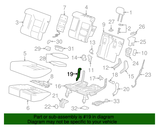 2018-2020 GM Frame Cover 84139568 | GMPartsDirect.com