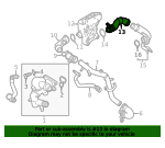 Genuine OEM By-Pass Pipe Part# LR083328 Fits 2018-2019 Land Rover: Up ...