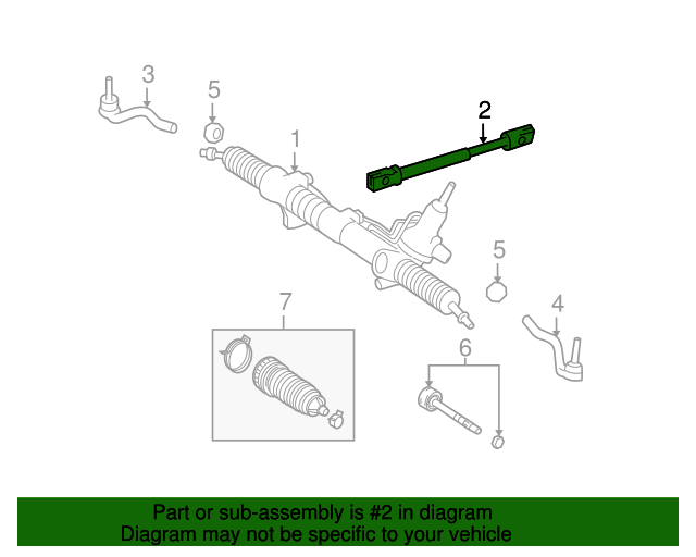 2006-2012 Mercedes-Benz Steering Shaft Universal Joint 164-460-00-10 ...